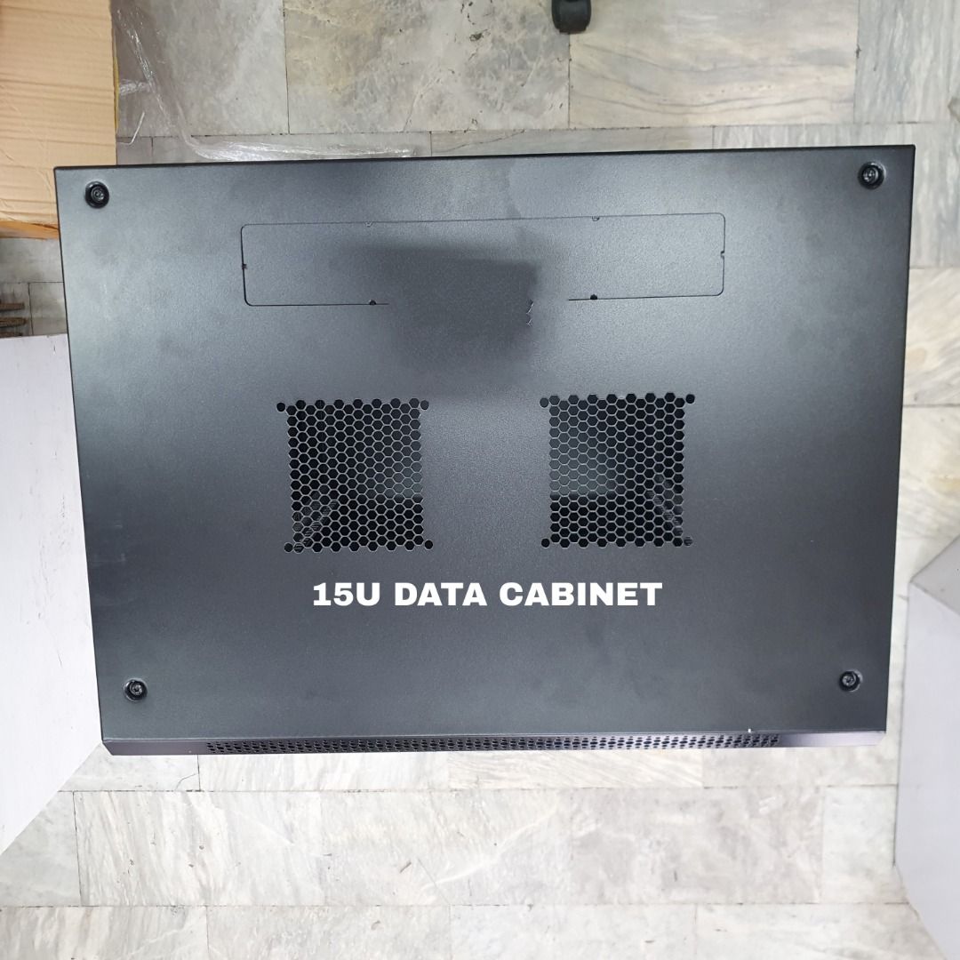 15U DATA CABINET | WALL MOUNTABLE CABINET, Furniture & Home Living ...