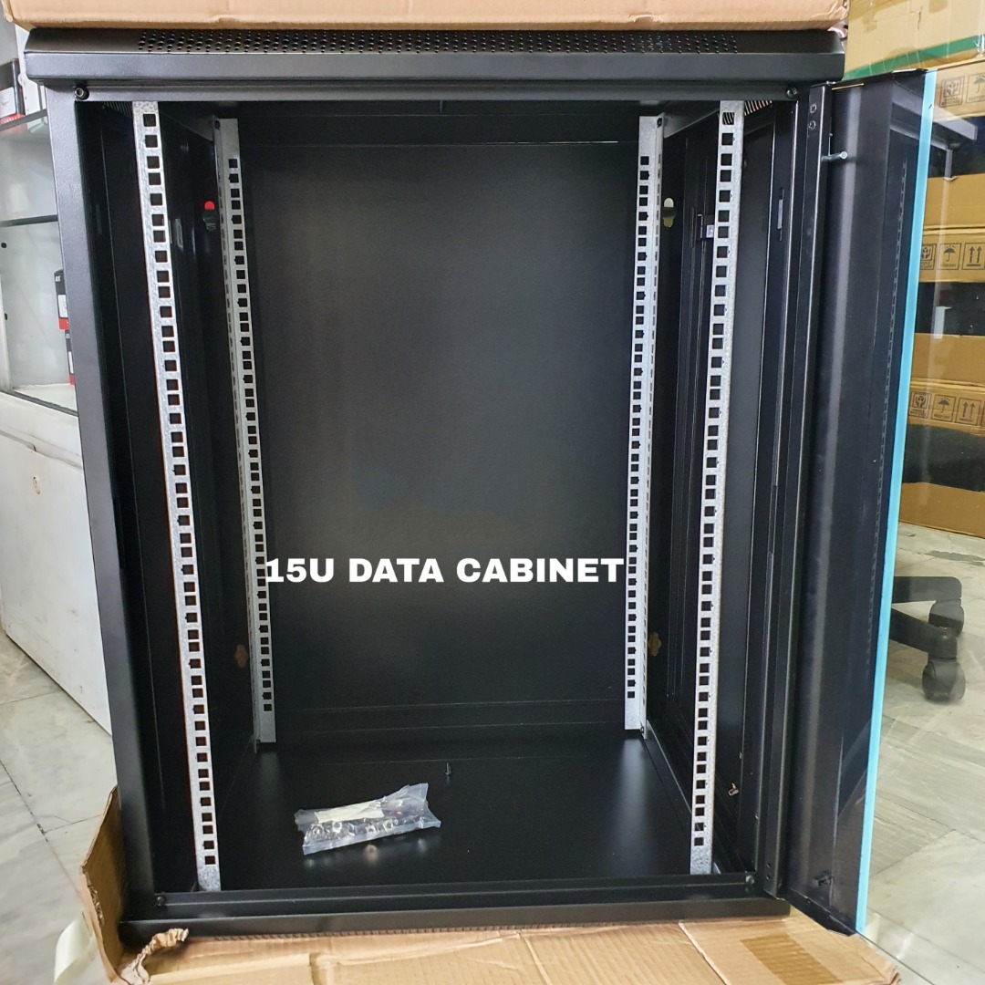 15U DATA CABINET | WALL MOUNTABLE CABINET, Furniture & Home Living ...