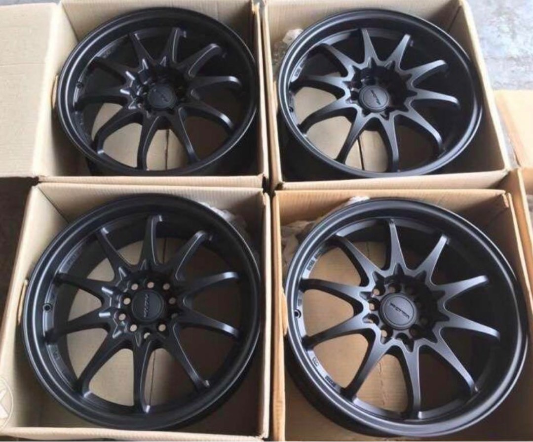 18” Rota Fighter 10 Flatblack 5Holes pcd 100-114 Bnew on Carousell