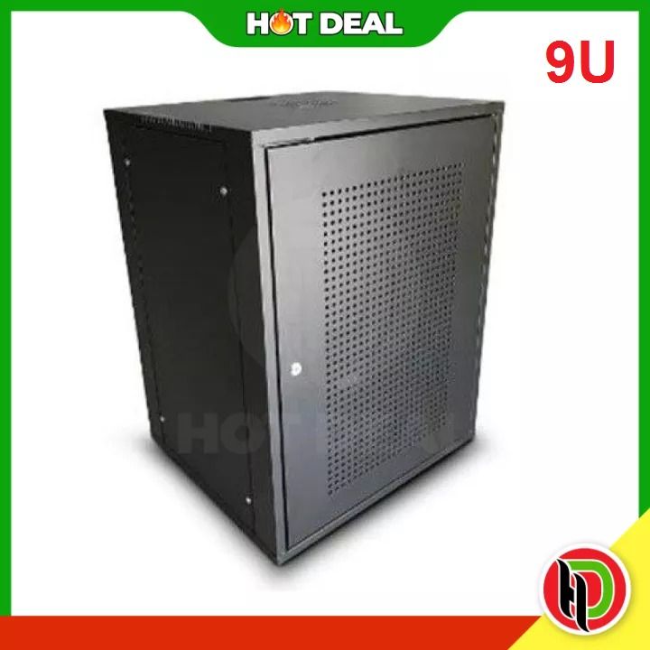 19" 9U Wall Mount Server Rack - 467mm(H) x 560mm(W) x 500mm(D) - 9U ...