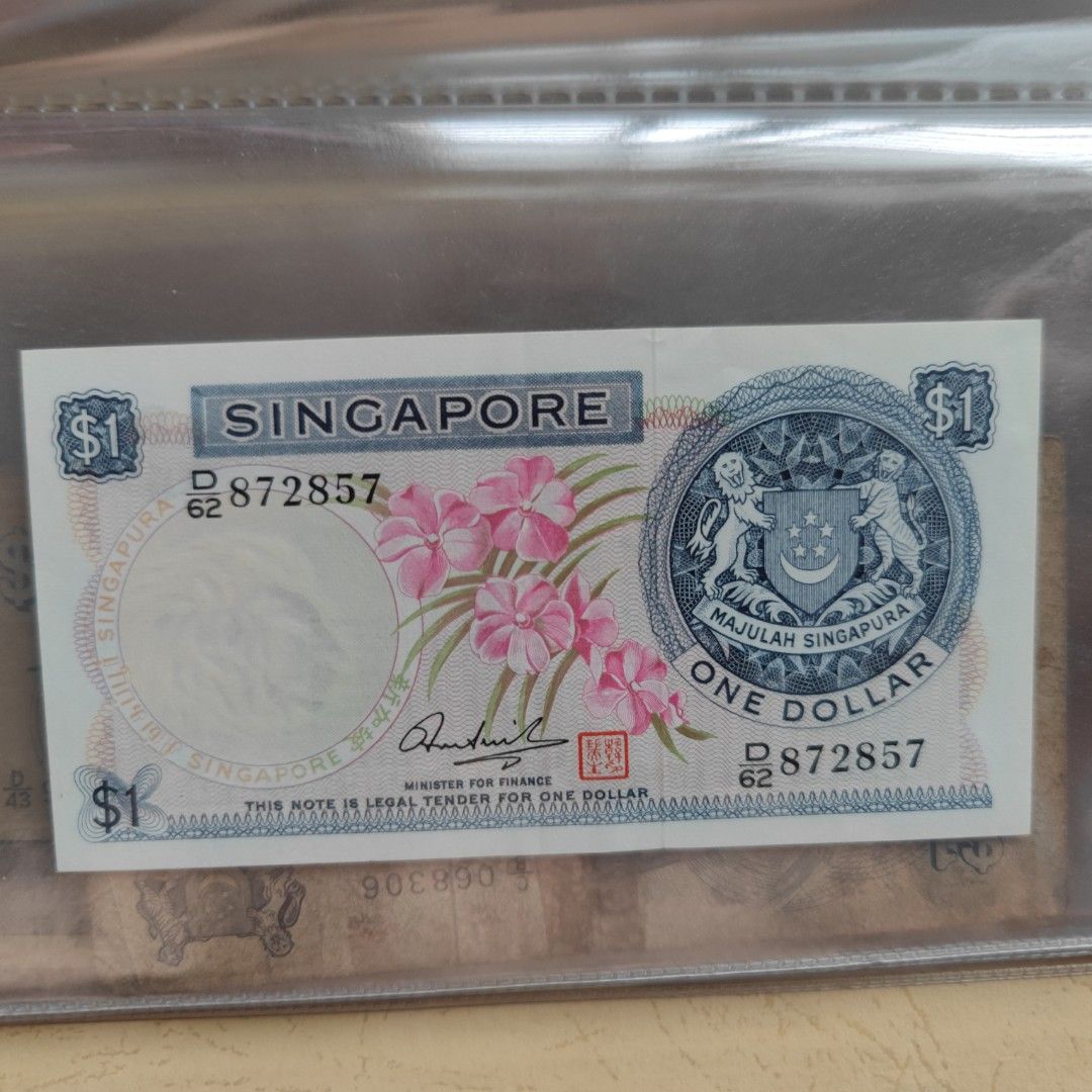 $1 Orchid Note, Hobbies & Toys, Memorabilia & Collectibles, Currency on ...
