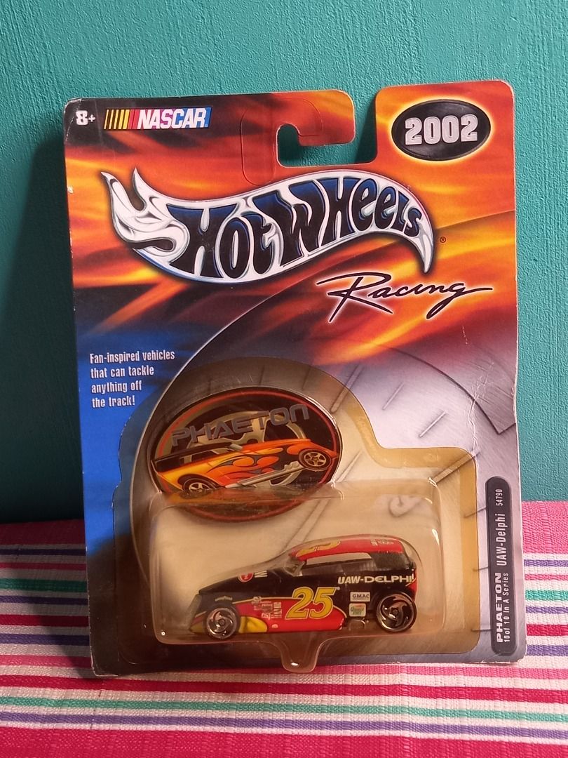2002 Mattel NASCAR Hot Wheels Racing Car UAW-DELPHI #25, Hobbies & Toys ...
