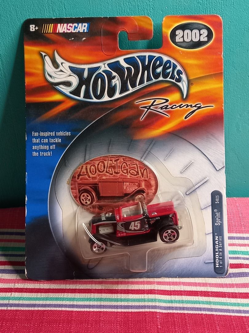 2002 Mattel NASCAR Hot Wheels Racing Car Hooligan SPRINT #45, Hobbies ...