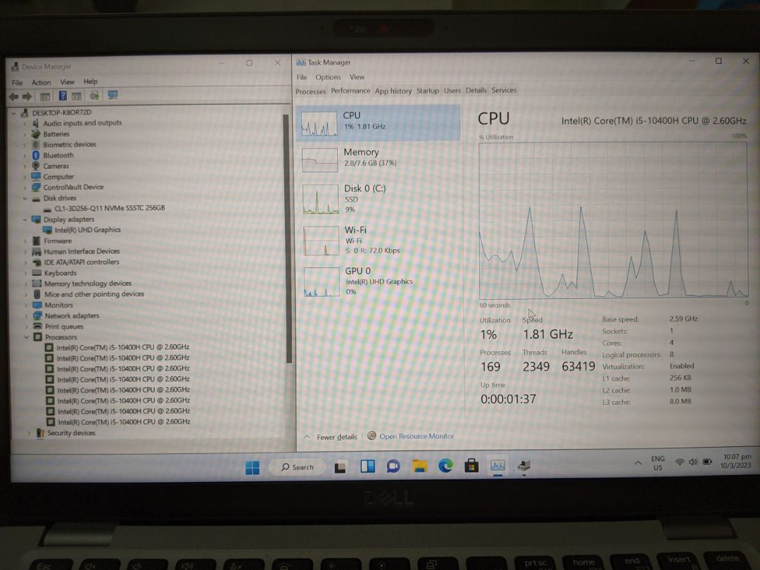 2020 Dell Latitude 5411 Laptop 10th Gen Intel i5, Computers & Tech ...