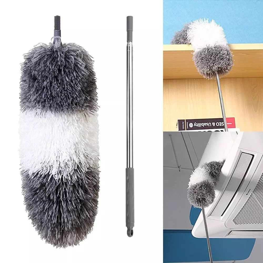 2.8 Meters Extendable Duster Bendable Microfibe Dust Cleaner ...