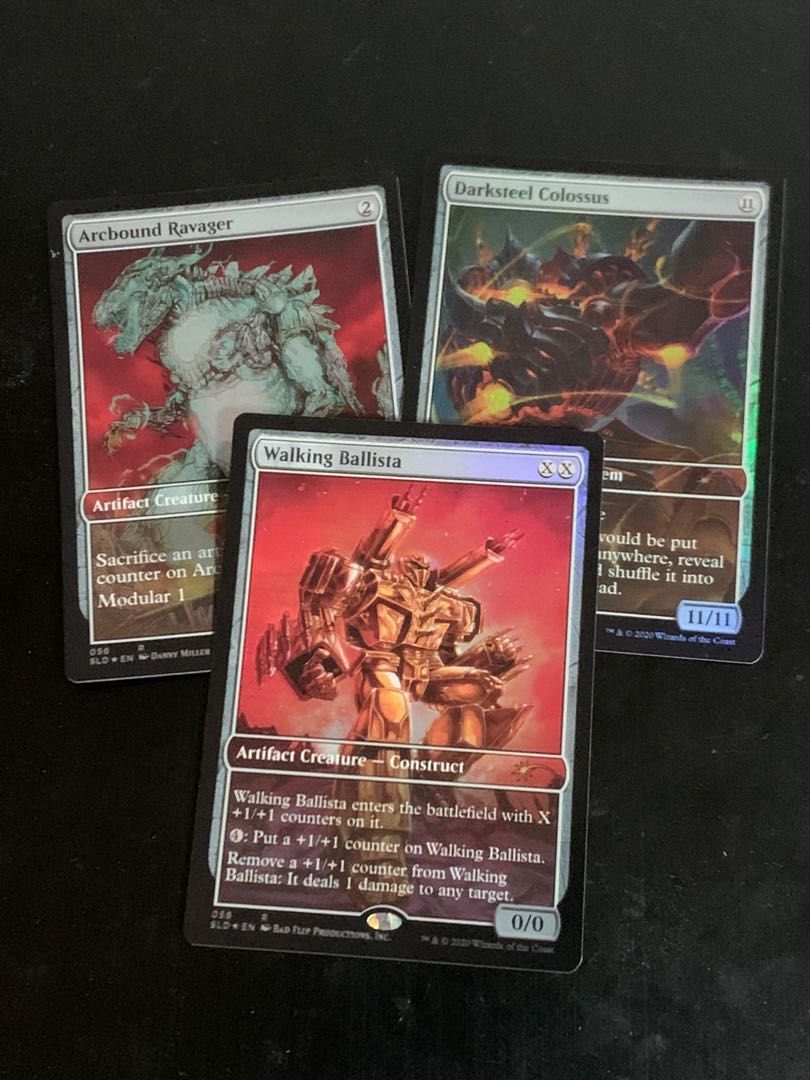 3 Secret Lairs cards from Can you feel with a heart of steel? Magic the ...