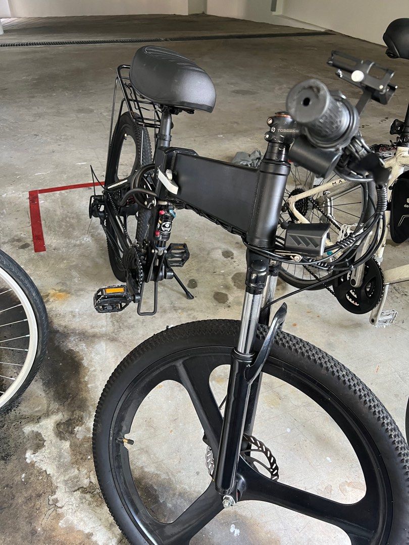 42km/h foldable EMTB mountain bike electric bicycle e-bike 48v, Sports ...