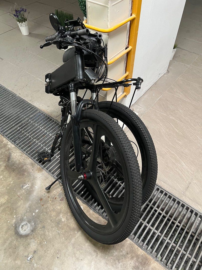42km/h foldable EMTB mountain bike electric bicycle e-bike 48v, Sports ...