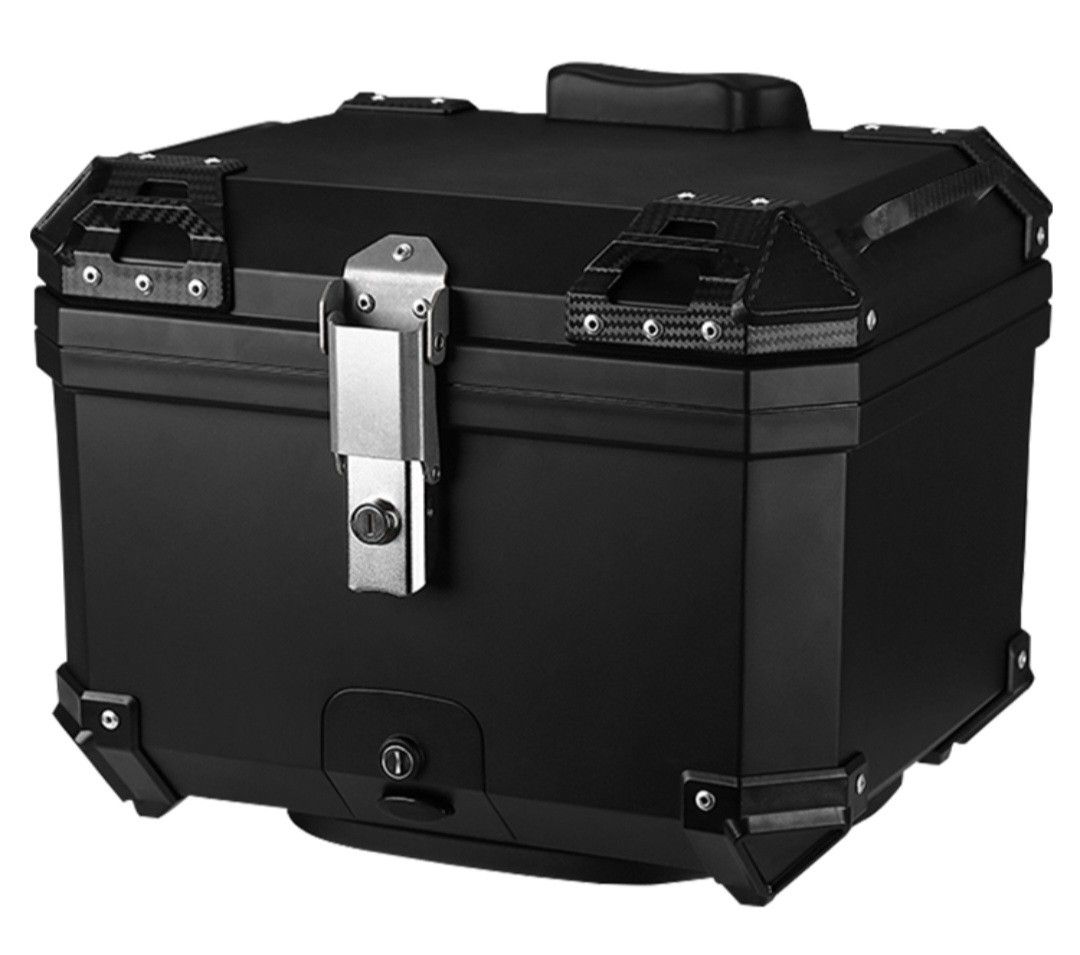 45L Aluminium Top Box, Motorcycles, Motorcycle Accessories on Carousell