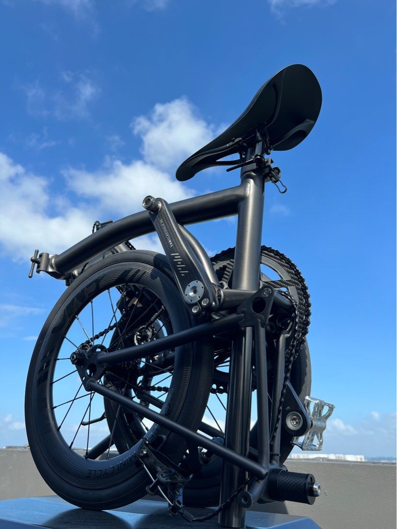 6.15kg & 7.05kg Full Titanium Brompton design aceoffix 3sixty pikes ...