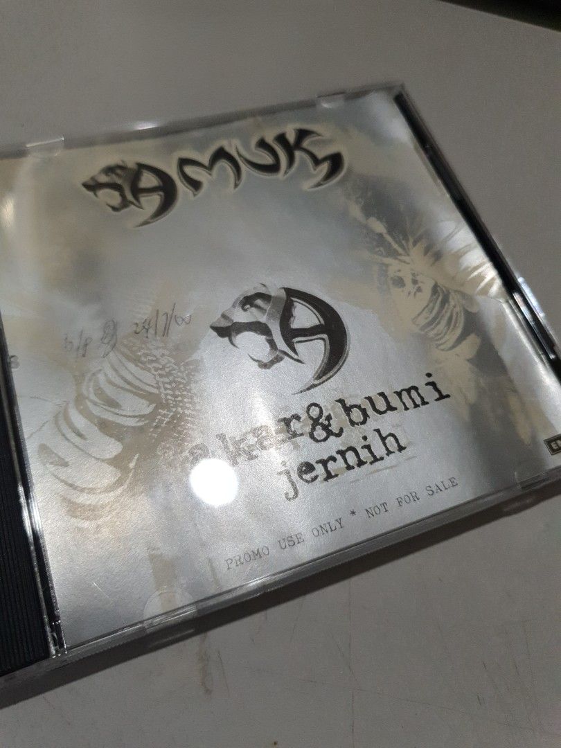 (820) CD promo Rock Melayu AMUK "akar & bumi", Hobbies & Toys, Music ...