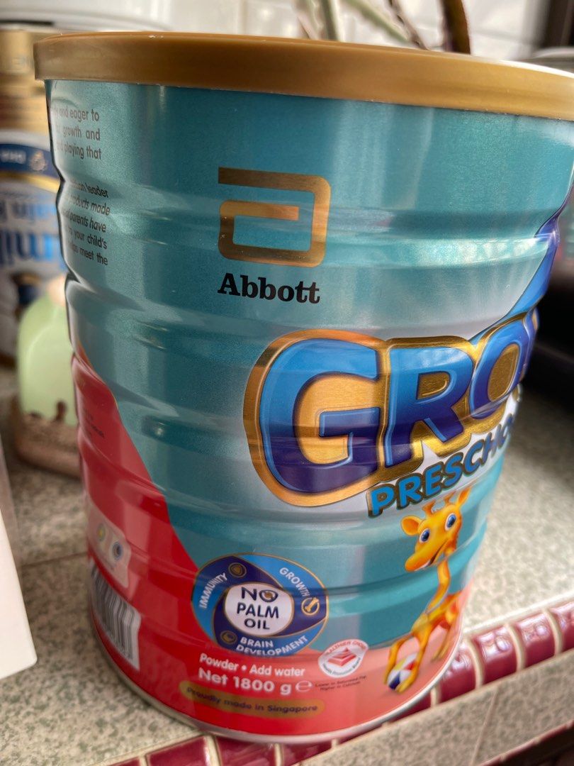 Abbott Grow Preschool Milk Formula - 3 Years Onward, Babies & Kids ...