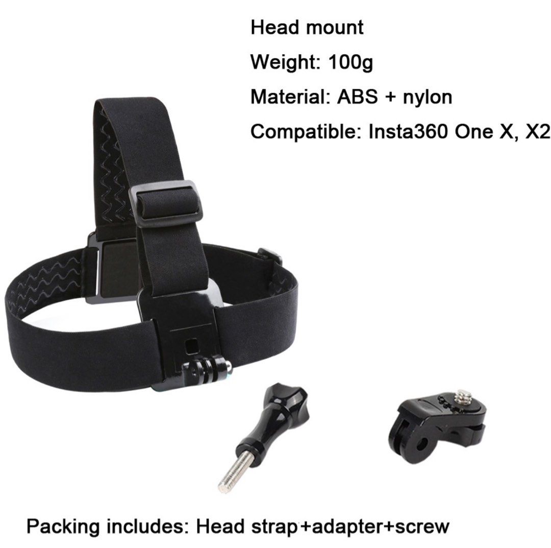 Accessories Kit Quick Release Head Mount for Insta360 One X2/X/X3/One R ...