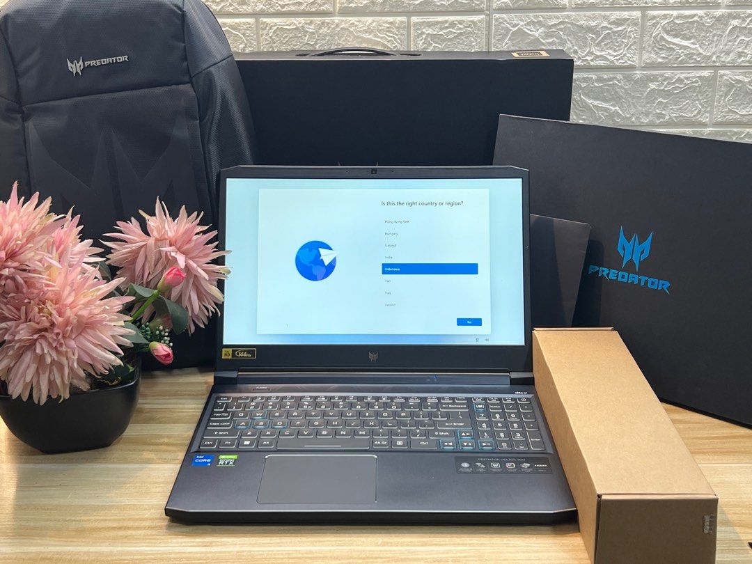 Acer Predator Helios 300 PH315-54-55A4 i5-11th Gen 8GB RAM 512GB SSD RTX 3050ti 4GB VRAM FHD ...