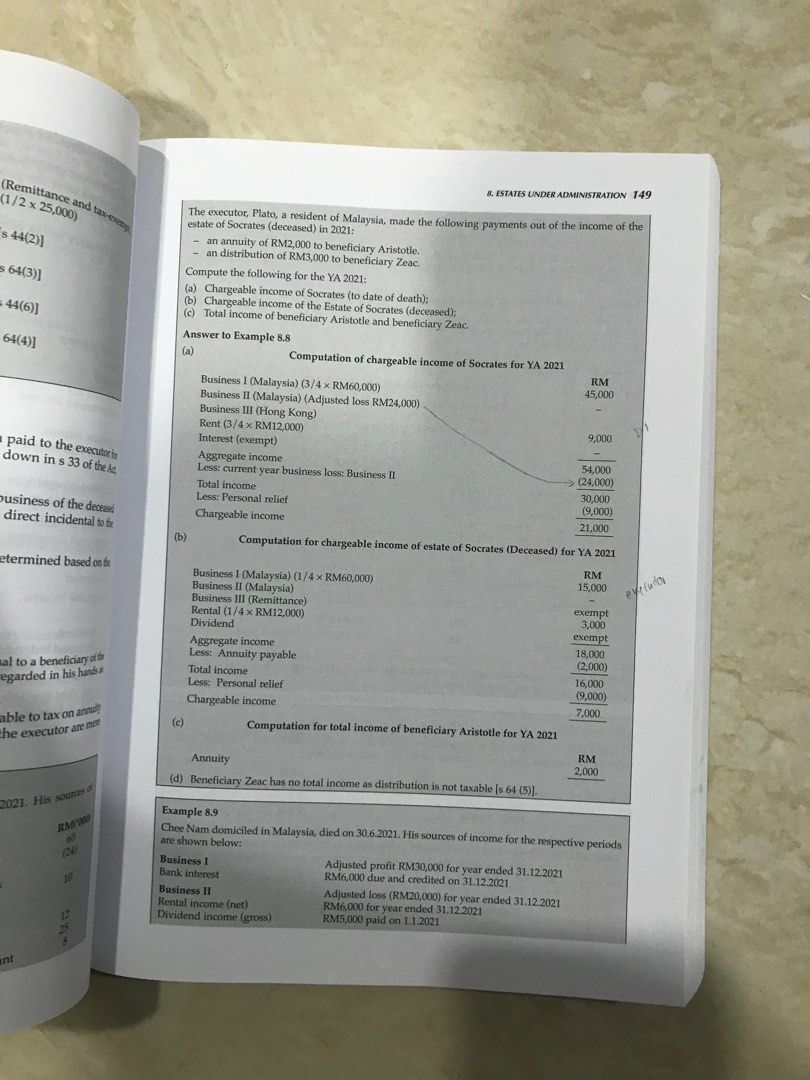 Advanced Malaysian Taxation 22nd Edtion (2021), Hobbies & Toys, Books ...