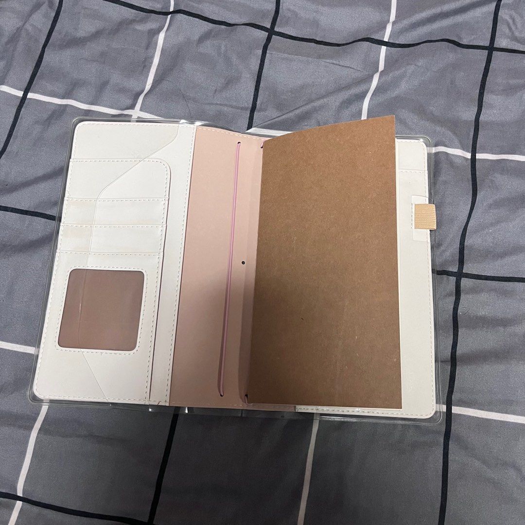 Aesthetic white Notebook + cover, Hobbies & Toys, Stationery & Craft ...