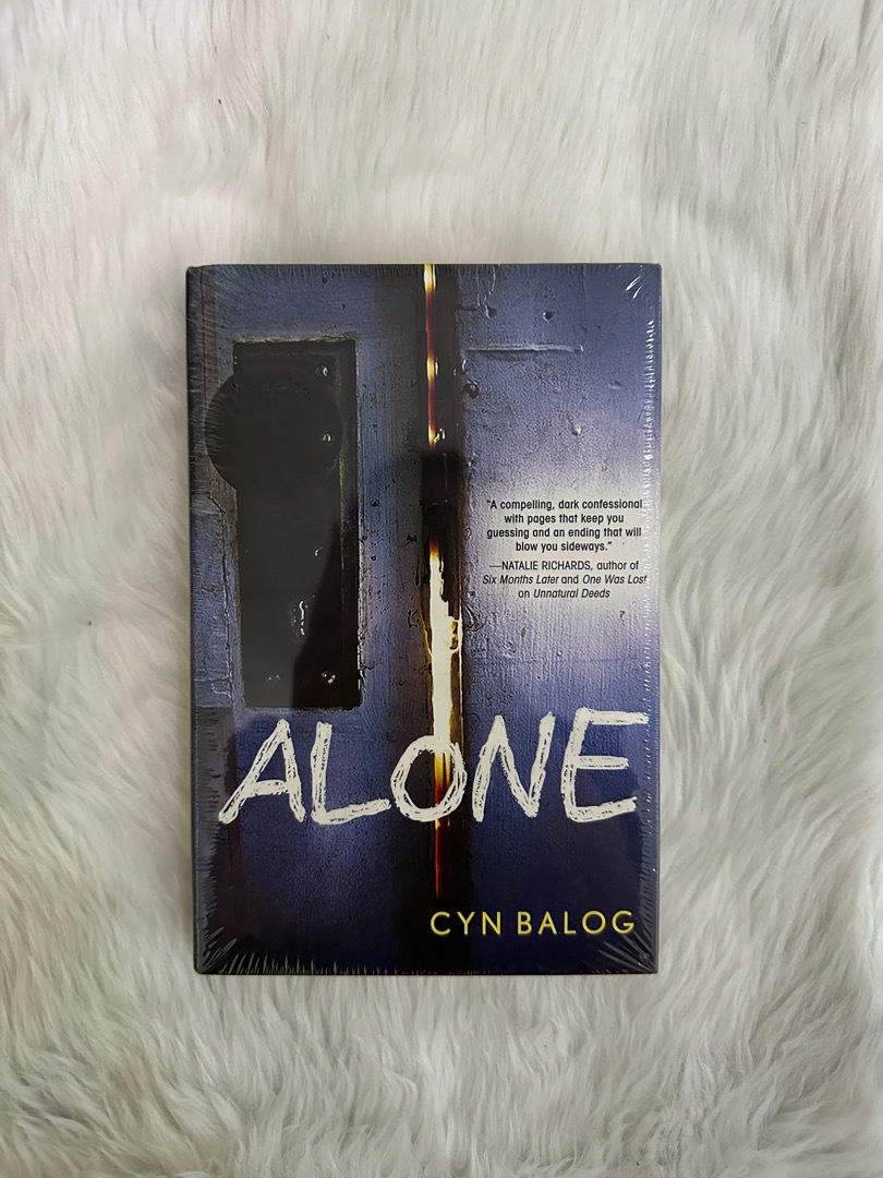 ALONE by Cyn Balog (hardbound) on Carousell