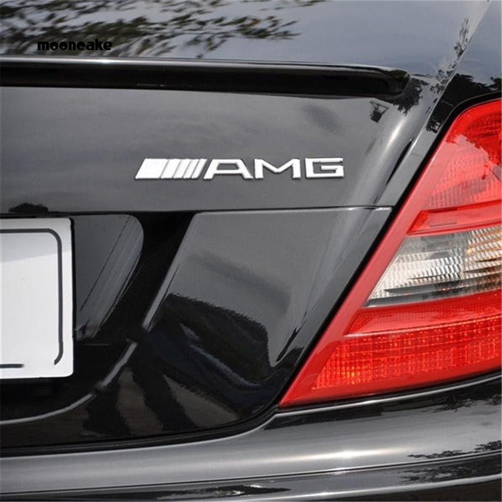 AMG car decal Mercedes Benz car decal sticker stick on AMG car logo sticker sports car sticker ...