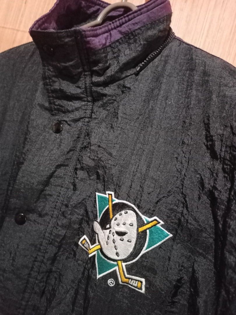 ANAHEIM MIGHTY DUCKS VINTAGE JACKET BY STARTER, Men's Fashion, Coats ...