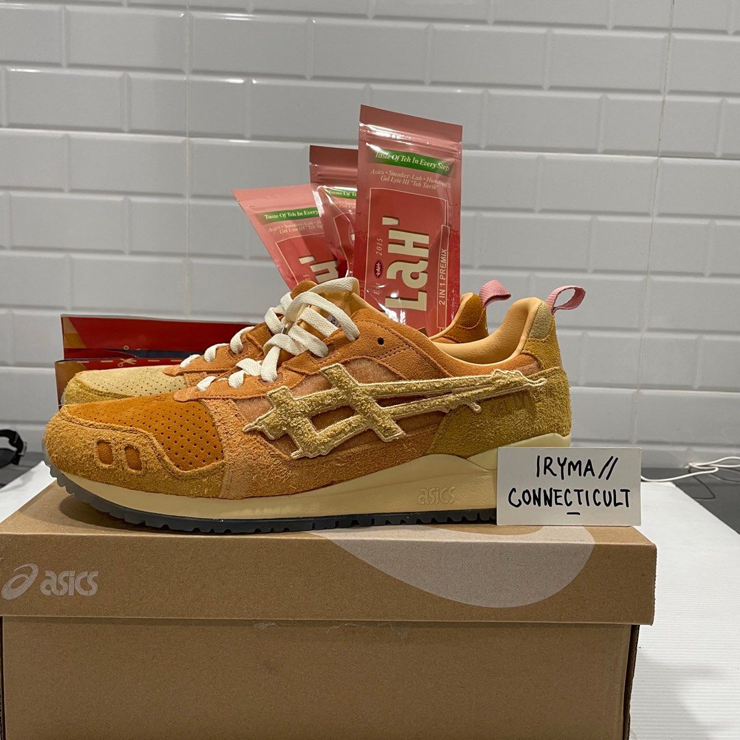 ASICS Gel Lyte 3 Teh Tarik US10.5, Men's Fashion, Footwear, Sneakers on ...
