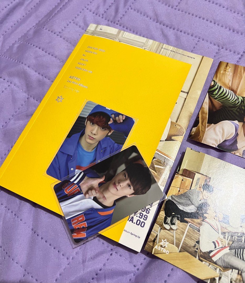 Astro 1st Mini Album Spring Up Unsealed Album Onhand Official Complete inclusions, Hobbies ...