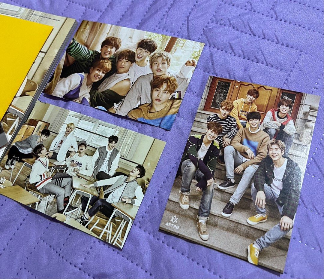 Astro 1st Mini Album Spring Up Unsealed Album Onhand Official Complete ...
