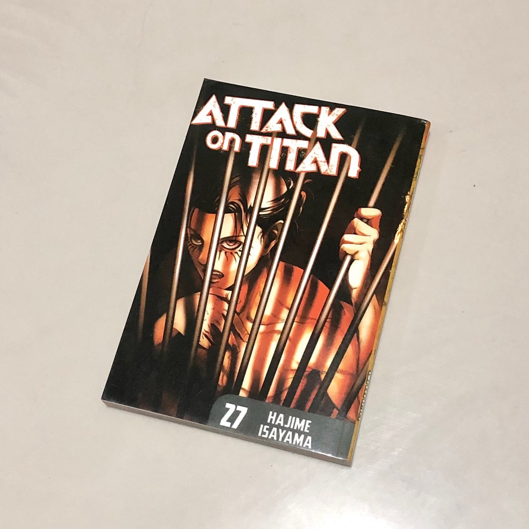 Attack On Titan Manga Volume 27 (AOT), Hobbies & Toys, Books ...