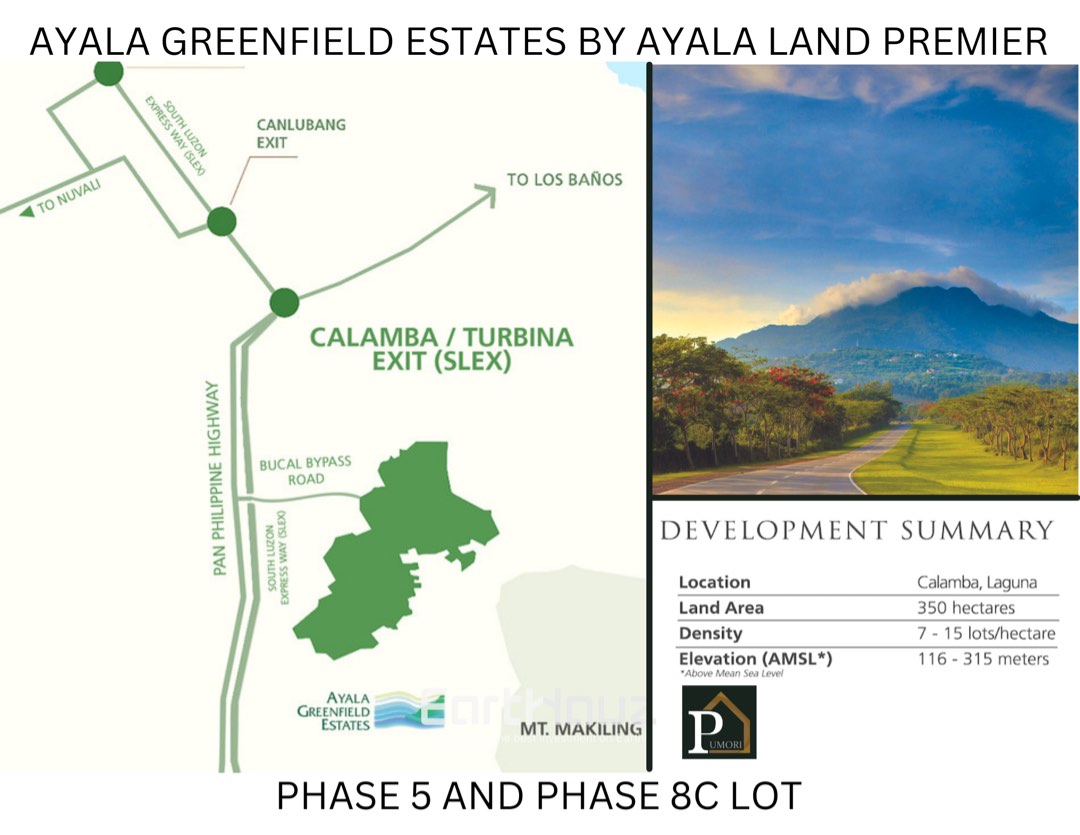 Ayala Greenfield Estates Phase 5 and Phase 8C, Calamba Laguna, Property ...