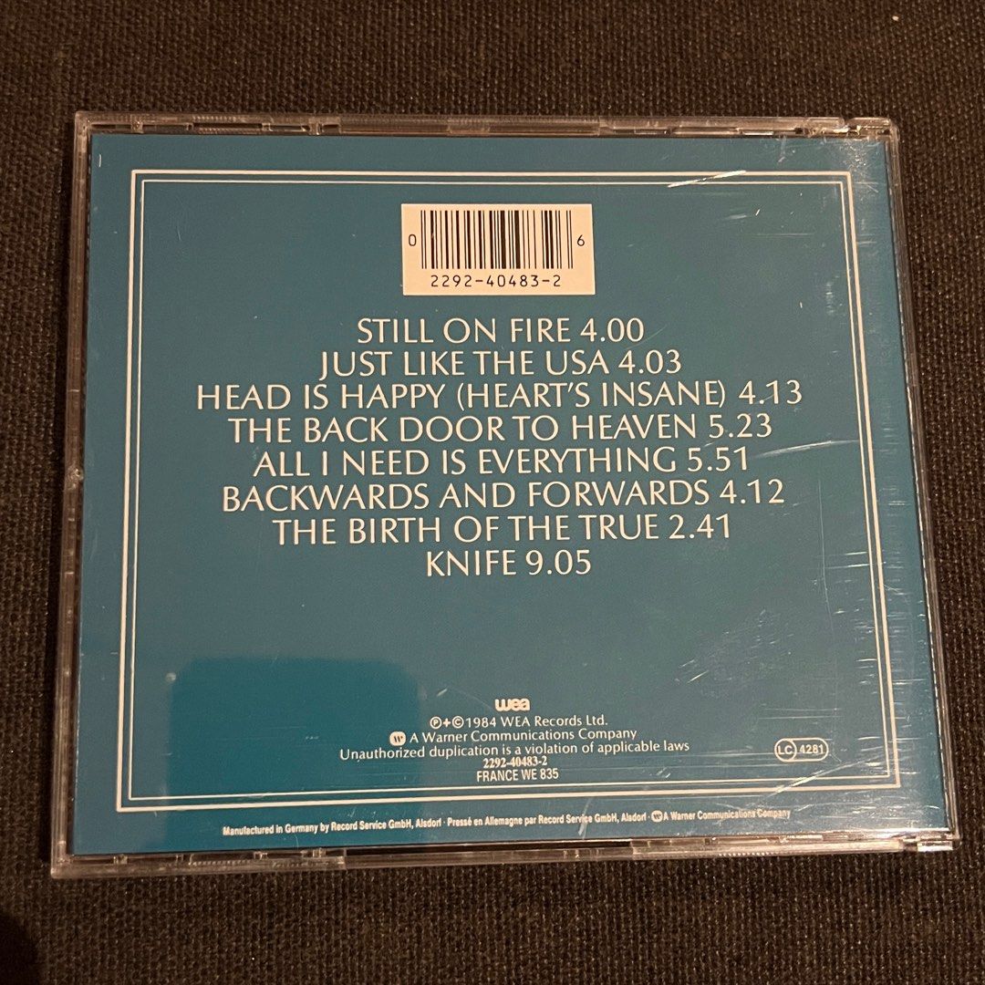 Aztec Camera Knife 1984 CD, Hobbies & Toys, Music & Media, CDs & DVDs ...