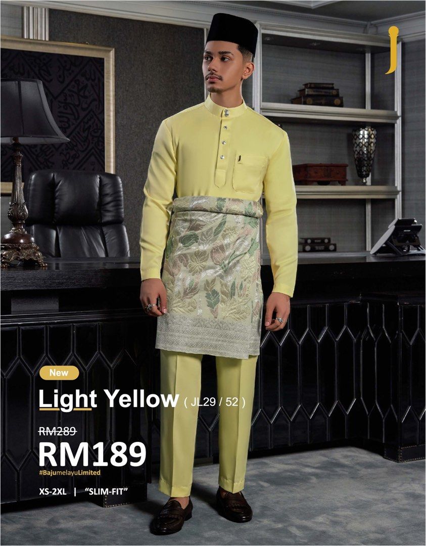 Baju Melayu Jakel Limited, Men's Fashion, Muslim Wear, Baju Melayu on ...