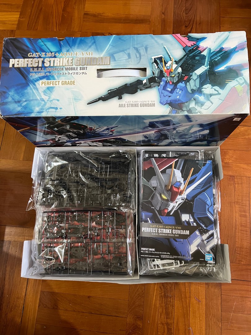 Bandai 高達模型PG PERFECT STRIKE GUNDAM, 興趣及遊戲, 玩具 & 遊戲類 - Carousell