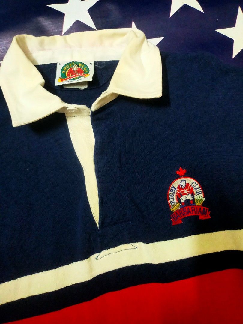 BARBARIAN RUGBY, Men's Fashion, Tops & Sets, Tshirts & Polo Shirts on ...
