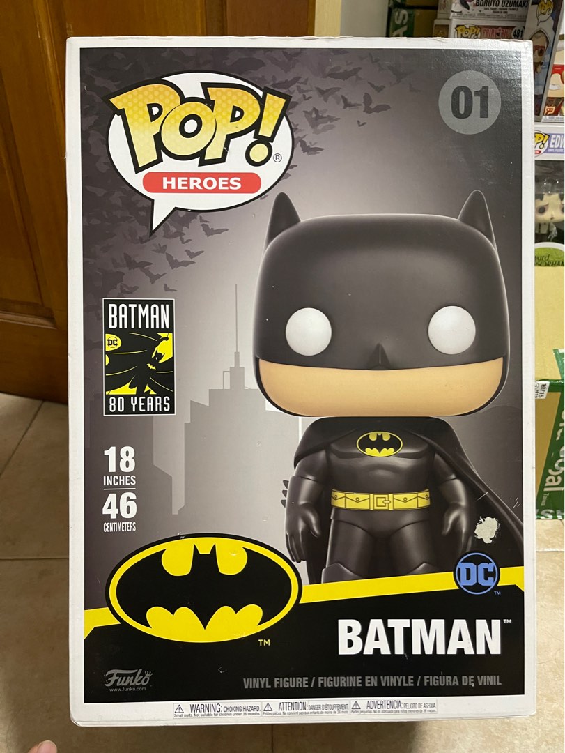 Batman 18 Inch Funko Pop, Hobbies & Toys, Toys & Games on Carousell