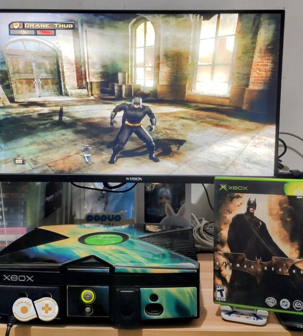 Batman Begins - [OG XBOX / Original XBOX Game] [NTSC / ENGLISH Language] [CIB / Complete In Box ...