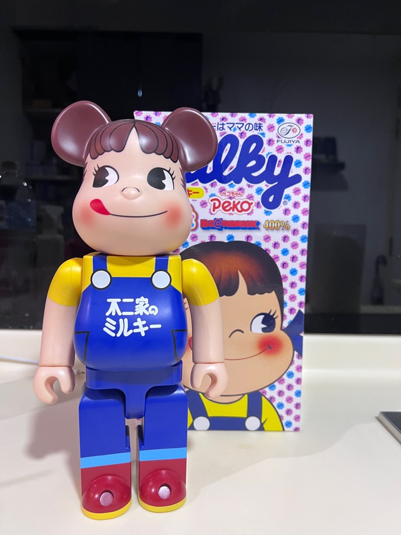 Bearbrick Peko Chan 400%, Hobbies & Toys, Toys & Games on Carousell