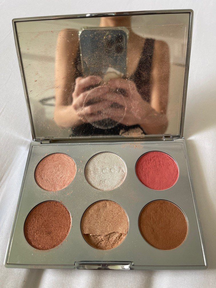 Becca glow face palette (blush, highlighter and contour), Beauty ...