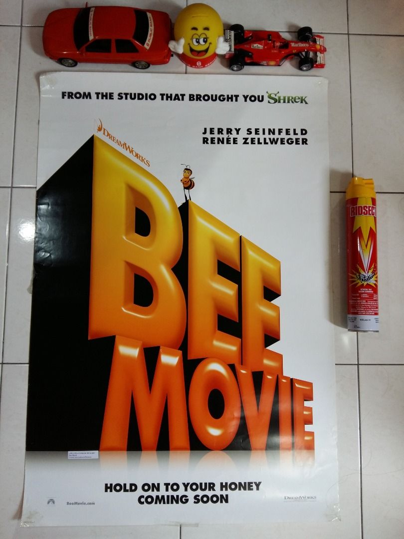 BEE MOVIE Limited Edition Poster Original 2007 01 Bumblebee, Hobbies ...