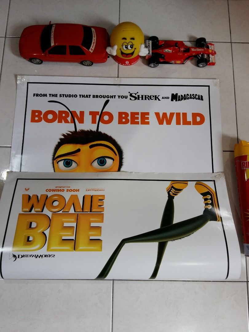BEE MOVIE Limited Edition Poster Original 2007 02 Bumblebee, Hobbies ...