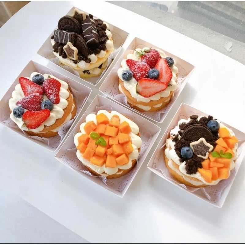 Bento cake box dessert cake packaging box sandwich packing container ...
