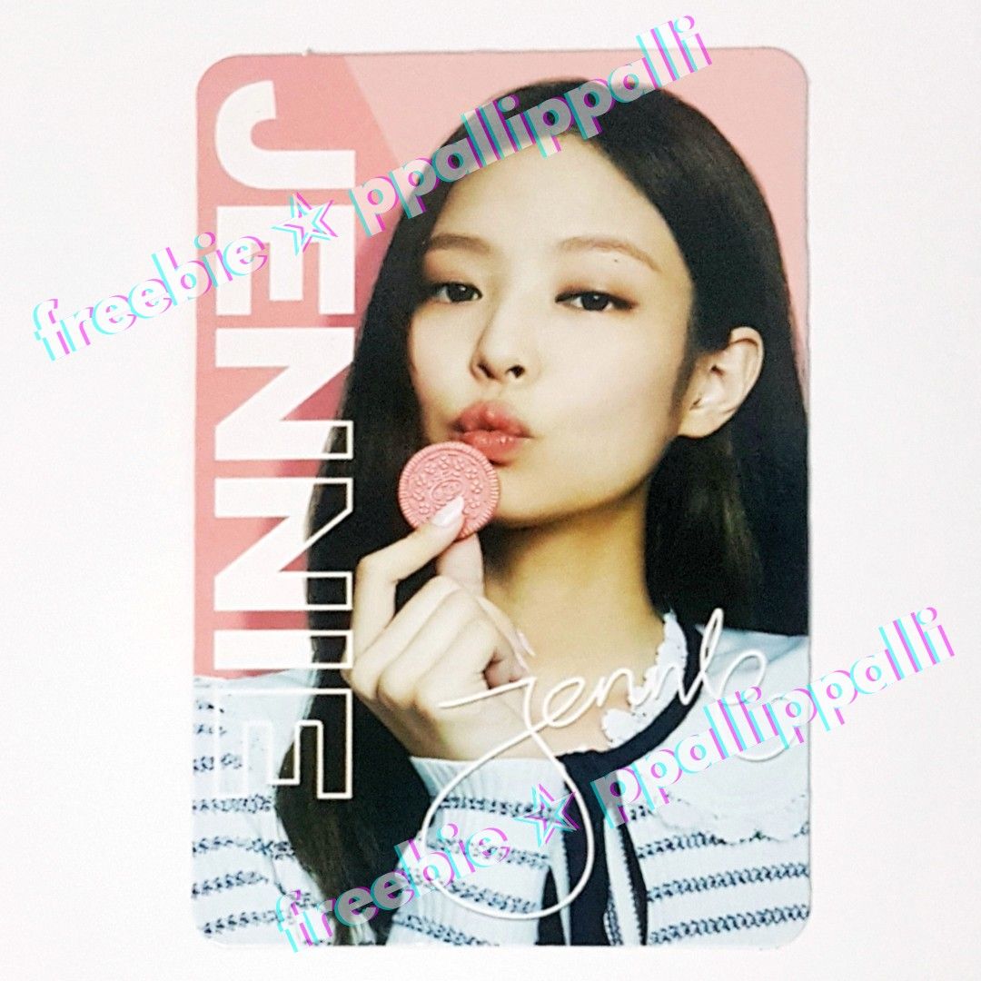 BLACKPINK x OREO Jennie 02 ☆OFFICIAL☆ PC on Carousell