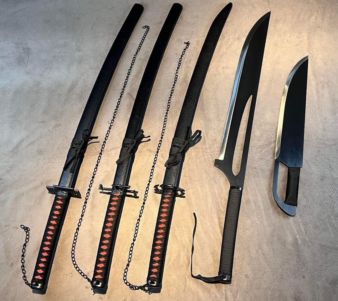 Bleach Ichigo Trascendent Bankai, 1045 Carbon Steel Sword, Hobbies ...