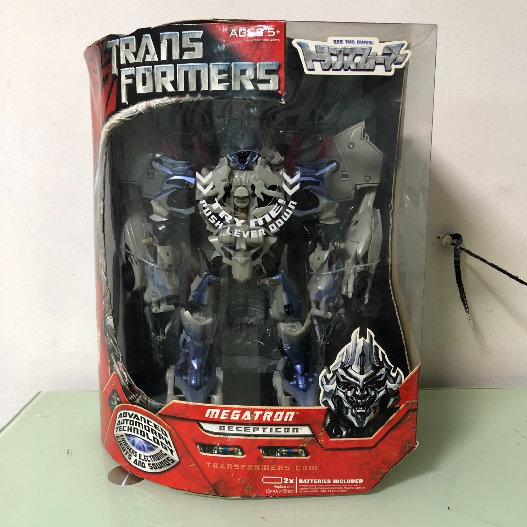 [BNIB] Hasbro Transformers Movie Leader Premium Megatron action Figure ...