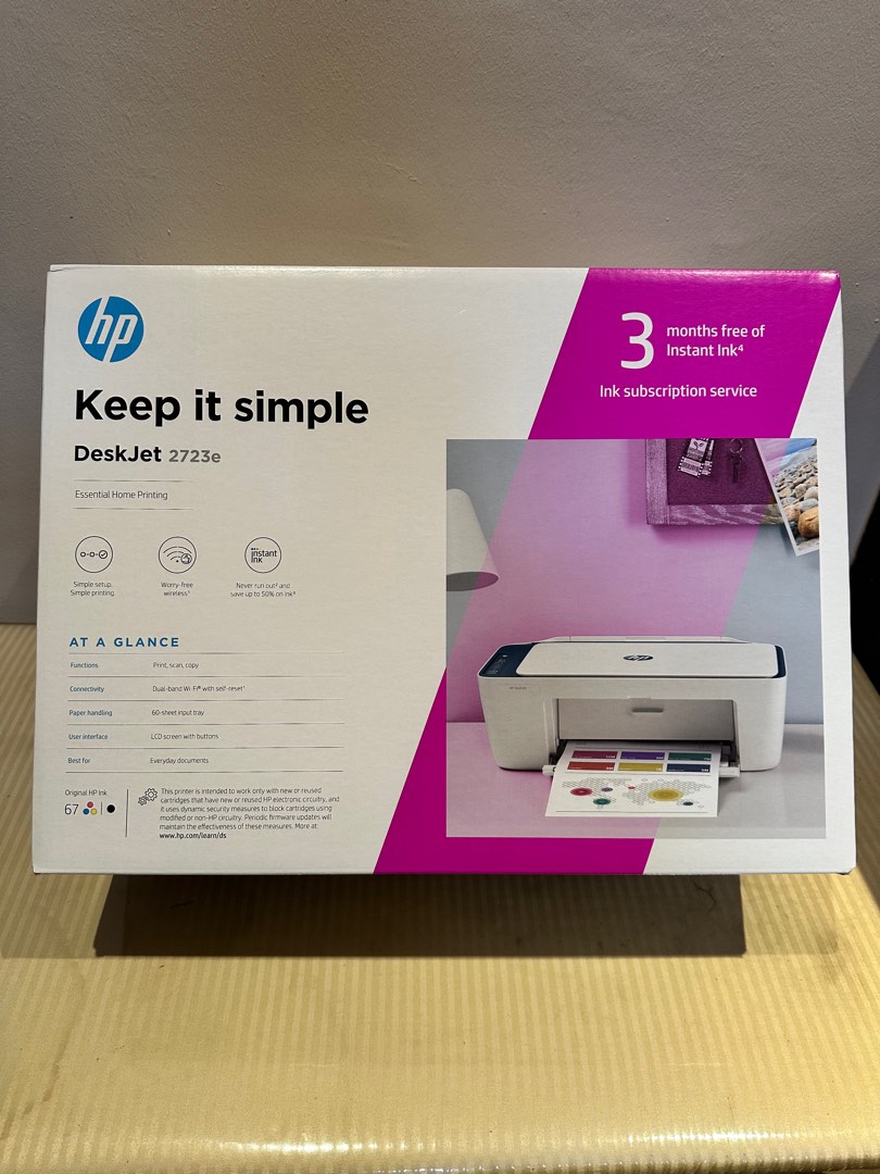 BNIB HP Deskjet Printer, Computers & Tech, Printers, Scanners & Copiers ...