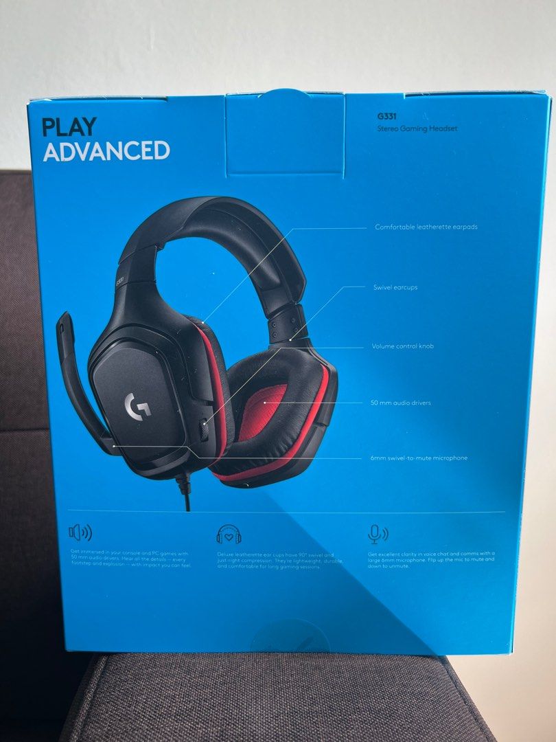 BNIB Logitech G331 Gaming Headset, Audio, Headphones & Headsets on Carousell