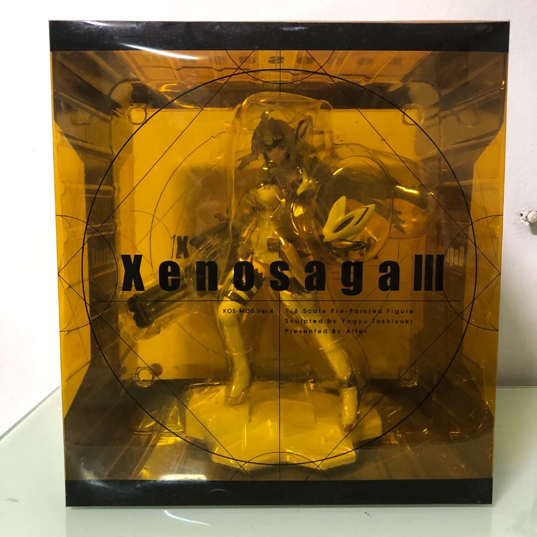 [BNIB, yellowed box] Xenosaga III Kos-Mos figure by Alter, Hobbies ...