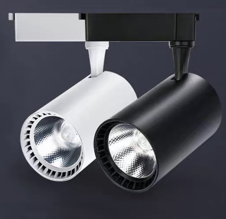 Brand new LED White track light with remote, Furniture & Home Living ...