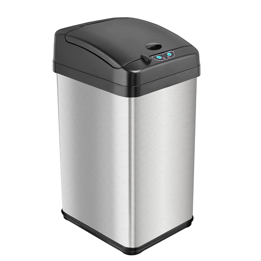 [C4037] GRANDMA SHARK Kitchen Bin, Sensor Bin, Rubbish Bin, Trash Can ...