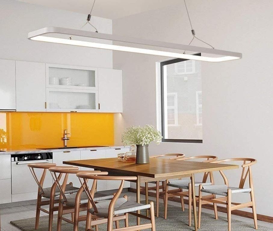 [C4051] Pendant Light Fixture, EYLM Modern LED Pendant Light ...