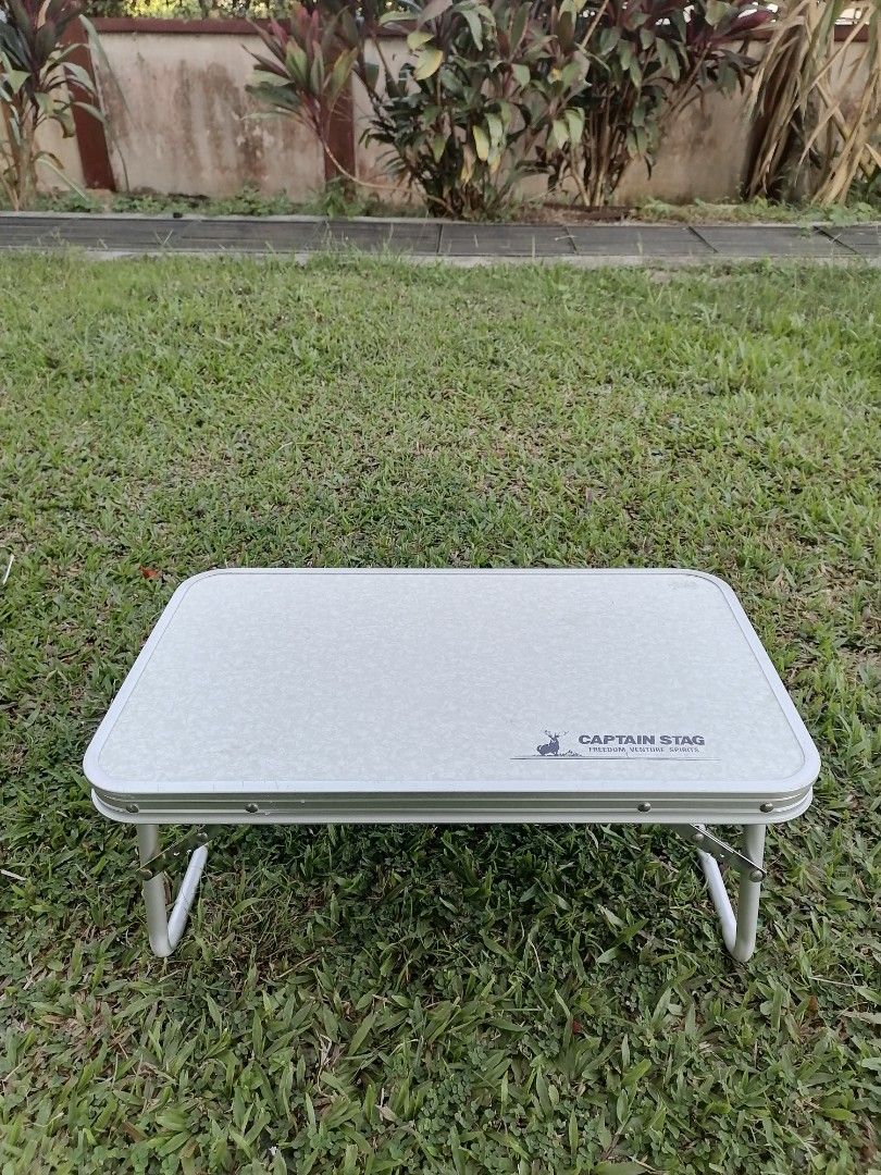 Captain stag aluminium mini table, Sports Equipment, Hiking & Camping ...