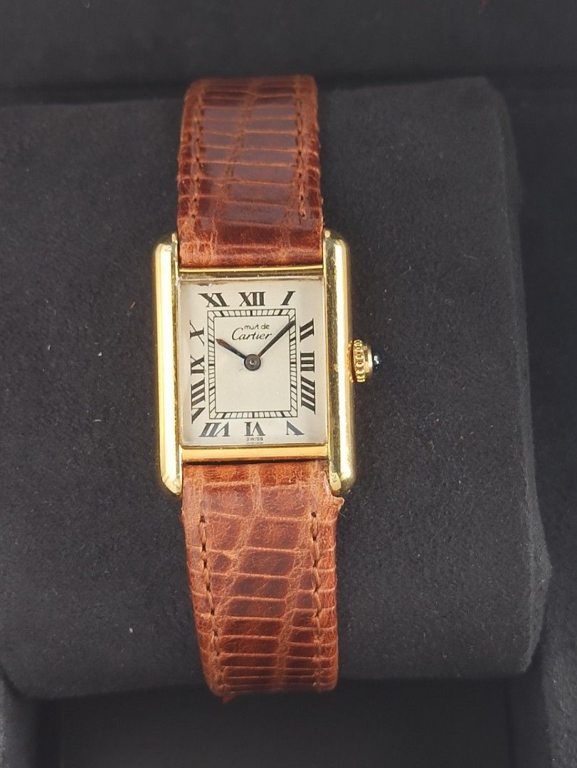 Cartier Tank Ladies, Luxury, Watches on Carousell